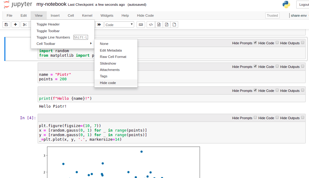 The 3 Ways To Hide Code In Jupyter Notebook Presentation MLJAR