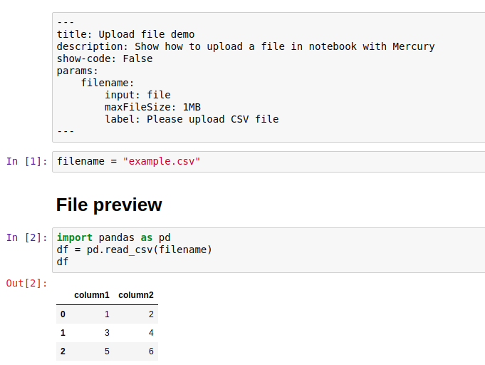 File Upload Widget In Jupyter Notebook Web App MLJAR