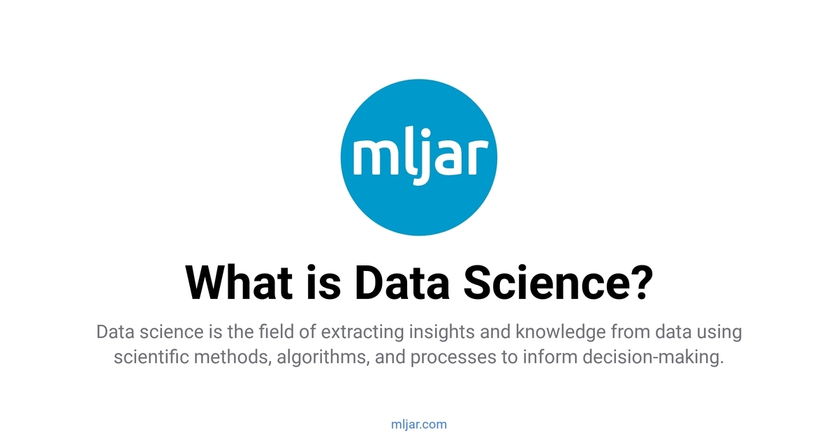 What is Data Science?