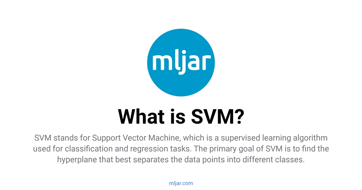 What is SVM?