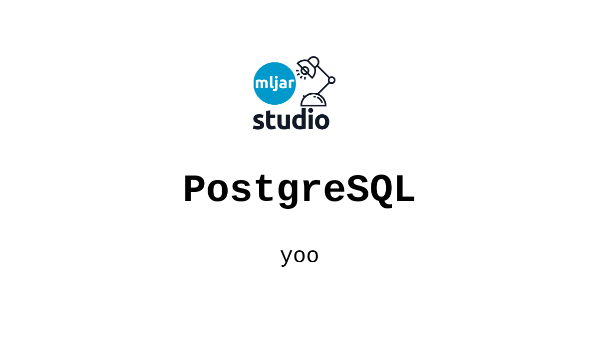 Postgresql