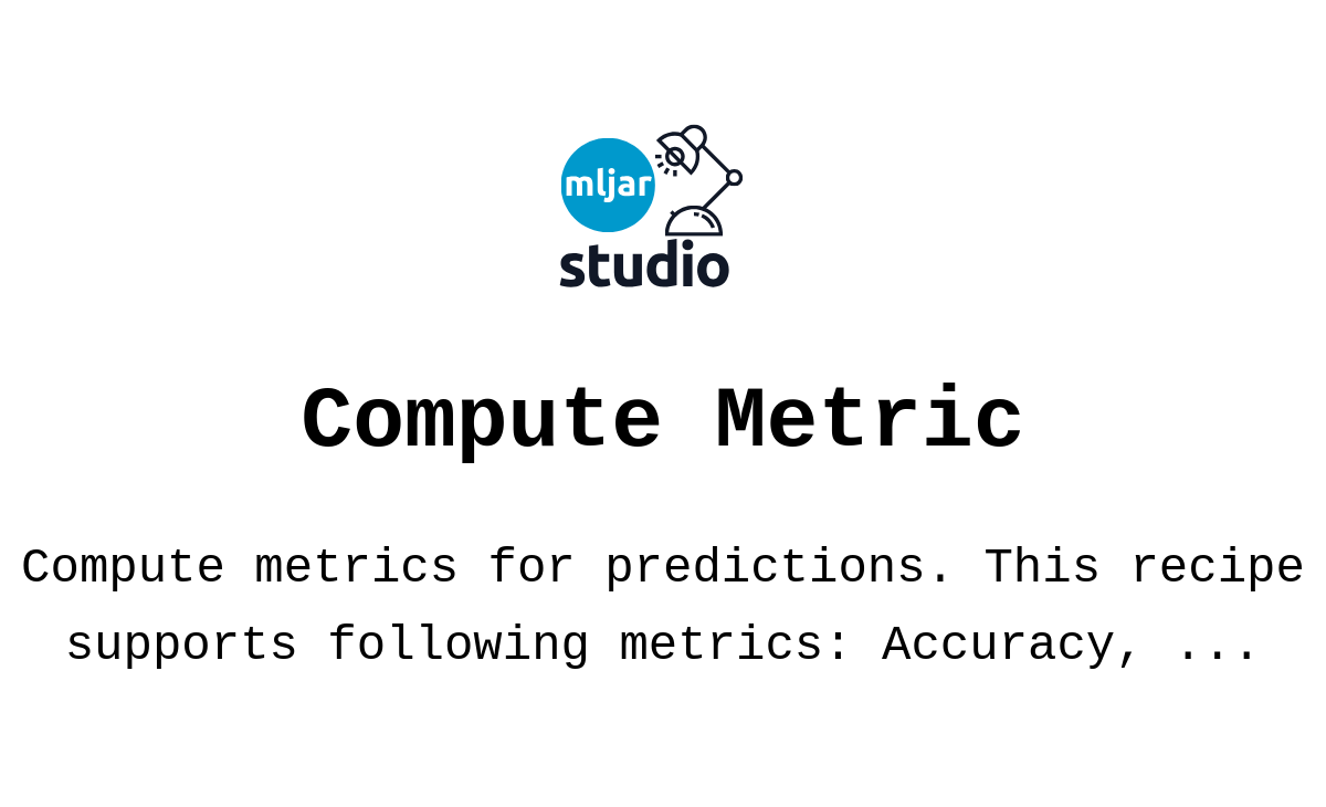 Compute Metric